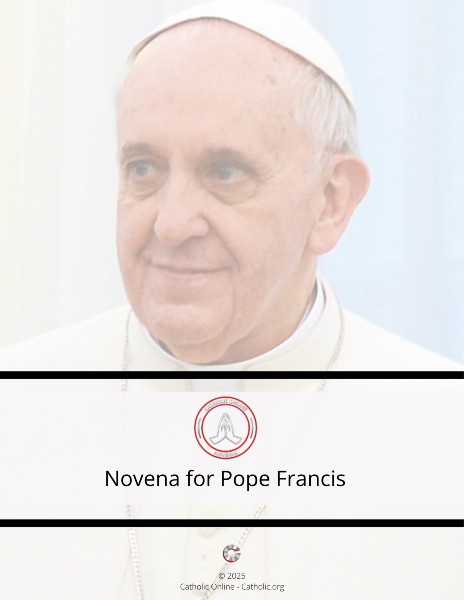 Novena for Pope Francis (FREE PDF) | Catholic Online Learning Resources